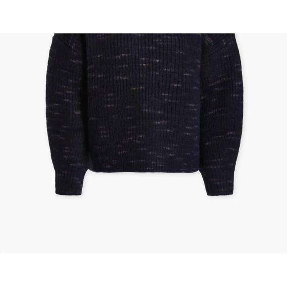 Varley | Sweaters | New Varley Albion Knit Sweater In Navysuper Pink ...
